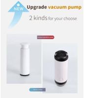 China IKOO Airtight Vacuum Glass Food Container with PP Lid and Silicon Gasket for Freshness Preservation for sale