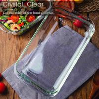 China IKOO High Borosilicate Glass Baking Dish - 560℃ Heat Resistant & Dishwasher Safe Oven Safe Glass Pan for sale