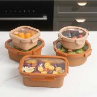 China Leak-proof Microwavable Stackable Stainless Steel Food Storage Container Metal Bento Box for Meal Prep for sale