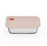 China IKOO Wholesale Leak-proof Microwave and Oven Safe High Borosilicate Glass Food Storage Containers for sale