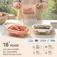 China Dishwasher safe borosilicate glass airtight container with competitive price for Premium Kitchenware & Organic Retailers for sale
