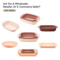 China IKOO High Borosilicate Glass Baking Dish with 700ml to 3800ml Capacity and CA65 Certified Eco-Friendly Bakeware for sale