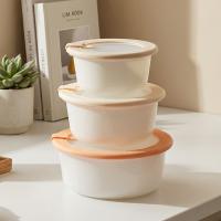 China IKOO Opal White Borosilicate Glass Food Storage Containers with Glass Lid for sale