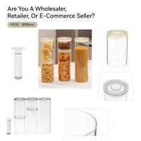 China fda standards portable vacuum seal glass jars with rigorous preservation solution for Meal Prep & Specialized Nutrition Services for sale