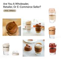 China High Borosilicate Glass Meal Prep Container with Leak-Proof Lid and Dry Wet Separation for Overnight Oats and Yogurt Parfait for sale