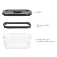 China oven safe leak proof glass food storage containers with premium texture for Glamping & Outdoor Adventure Hospitality for sale