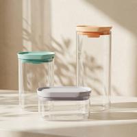 China IKOO Sample Available Teeter-Top Glass Food Storage Jar for sale