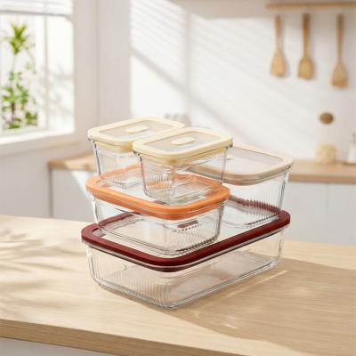 China IKOO Wholesale Glass Containers for Food Storage Air Tight for sale