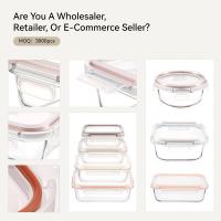 China IKOO High Borosilicate Glass Food Container with PP Lid Microwave Safe Factory Price for sale
