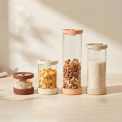 China IKOO High Borosilicate Glass Canister with Tempered Glass Lid - 450ml to 2000ml for sale