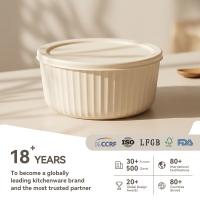 China IKOO Borosilicate glass food storage containers with Lid for sale