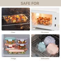 China Snap & Nest Reusable Leak Proof Glass Food Storage Containers With Lfgb Certificate For Home Living E-commerce & DTC Brands for sale