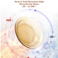 China Amber Color Glass Tableware Set Made of High Borosilicate Glass BPA-Free & Eco-Friendly for Food and Beverage Serving for sale