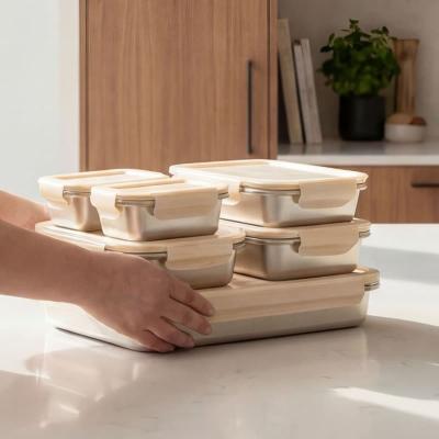 China High-Performance Stainless Steel Food Storage Container With Lfgb Certificate For European Retail Chains & Department Stores for sale