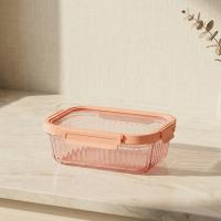 China BPA-free Glass Food Prep Containers With Lids For Premium Home & Kitchenware Retailers for sale
