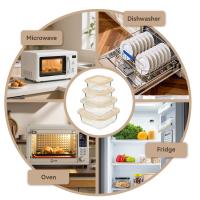 China IKOO High Borosilicate Glass Food Container with PP Lid - Thermal Shock 120℃, Leak Proof, and Airtight for Safe Storage for sale