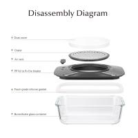 China Multi-functional Grater With Glass Container For Amazon & DTC E-commerce Sellers for sale