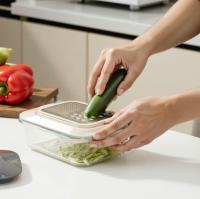 China Multi-functional Grater With Glass Container For Amazon & DTC E-commerce Sellers for sale