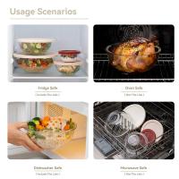 China Factory Direct Wholesale Commercial-Grade Heat-Resistant Glass Bowl Sets for Serving & Baking for sale