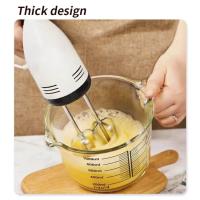 China Borosilicate Glass Measuring Cups with PP Lids for Promotional & Loyalty Programs for sale