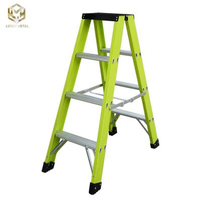 China ​Foldable 12.5ft Aluminum Telescoping Ladder 150kg Load Capacity IP65 Rated for sale