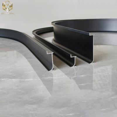 China Thermal Break Aluminum Skirting Profile 2800mm With Impact-Resistant Core for sale