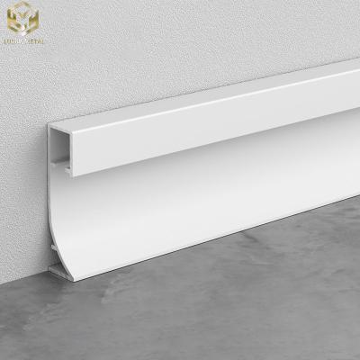 China 3mm Thickness Anodized Aluminium Skirting Profile With Anti-Corrosion Coating for sale