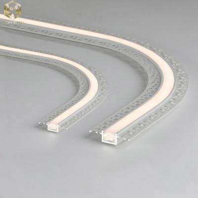 China ​Flexible Aluminium LED Channel Profile Bendable Design UV-Resistant Finish for sale