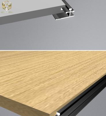 China ​Anodized 2mm Thickness Aluminium Edge Trim Profiles With UV Resistance for sale