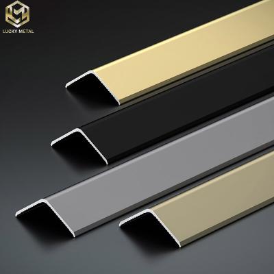 China ​Anodized Flexible Aluminium Edge Trim Profiles For Furniture And Construction for sale