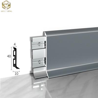 China Extrusion Architectural Skirting Boards Aluminium Profile OEM for sale