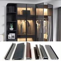 China Sliding Aluminium Door Jamb Extrusion Frame Profile Kitchen Cabinets for sale
