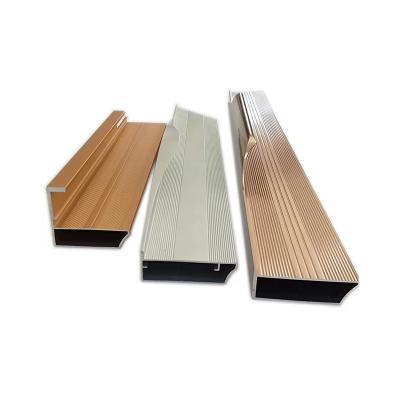 China ODM 6061 6082 Aluminium Cabinet Door Frame Titanium Anodizing for sale