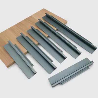 China Electrophoresis Aluminum Cabinet Door Extrusion Profile Edge for sale