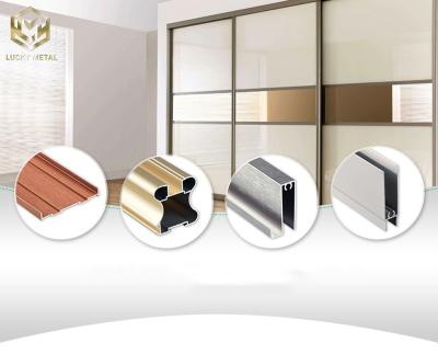 China 6063 Extrusion Aluminum Profiles for sale