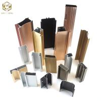 China Anodized 6000 Series Aluminium Profile for Customized Length Kitchen Cabinet Door Frame for sale