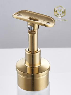 China Stainless Steel Balustrade Handrail Glass Tube Bracket Stair Railing Fittings for sale