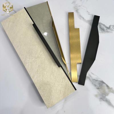 China Heavy-Duty Aluminium Cabinet Pulls 96mm Industrial Style Durable for sale