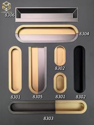 China ​Slim 128mm Aluminium Handles Heat-Resistant For Kitchen Cabinetry for sale