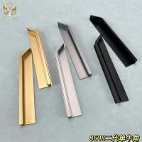 China Contemporary Brushed Aluminium Handles For Cabinets And Drawers for sale