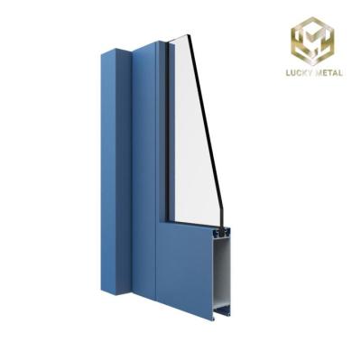 China Smart Sensor-Ready Aluminium Door Frame Profile IoT Building Integration for sale