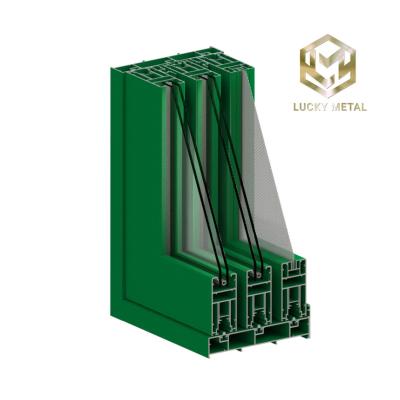China Chameleon Color-Shift Aluminium Door Frame Profile Dynamic Aesthetics for sale