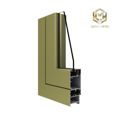 China ​Self-Healing Coated Aluminium Door Frame Profile Scratch Resistance Technology for sale