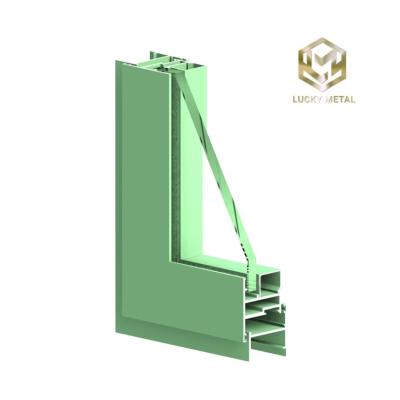 China Electromagnetic Shielding Aluminium Door Frame Profile Secure Building Systems for sale