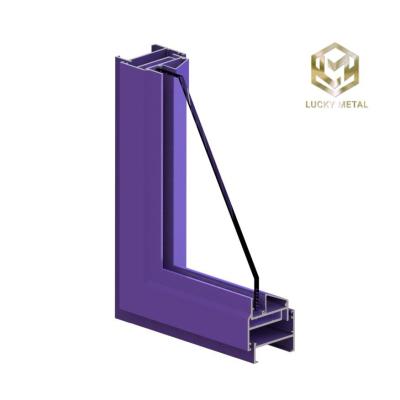 China ​Noise Reduction Core Aluminium Door Frame Profile For Urban Apartments for sale