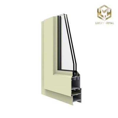 China Eco-Friendly Recycled Aluminium Door Frame Profile Low-Carbon Manufacturing for sale