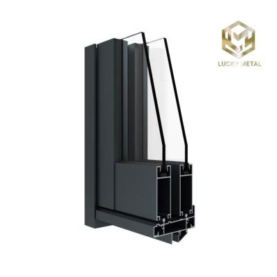 China Architectural Grade Aluminium Door Frame Profile With Thermal Barrier System for sale