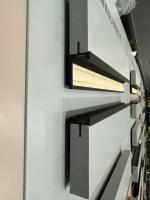 China OEM 6000 Series Anodized Aluminium Profile Edge Frame with Customized Length for Kitchen Cabinets for sale