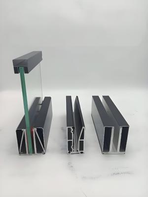 China Custom Size Aluminum Frameless Glass Balcony Fence With Clamp Kits for sale