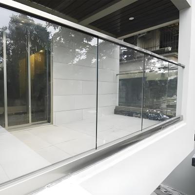 China CE Certified 10-Year Warranty Aluminum Glass Partition Fence for sale